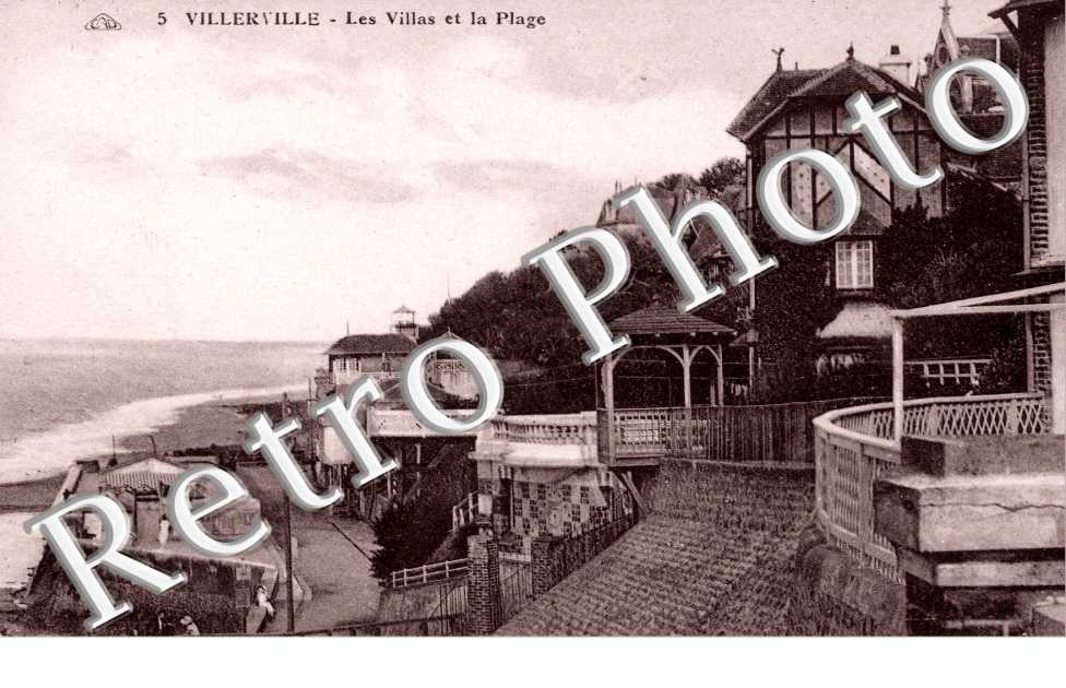 images de village les villas et la plage 14 VILLERVILLE