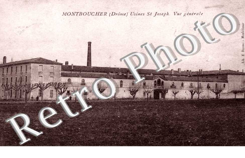 image village Vue generale - usine St-Joseph 26 MONTBOUCHER SUR JABRON