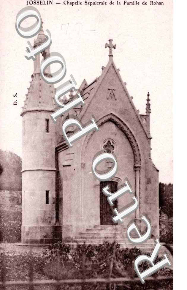 photo village 1900 Chapelle Sepulcrale de la Famille de Rohan 56 JOSSELIN