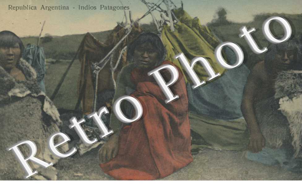 cadeau photo original personnalisé Indios patagones AR ARGENTINE DIVERS