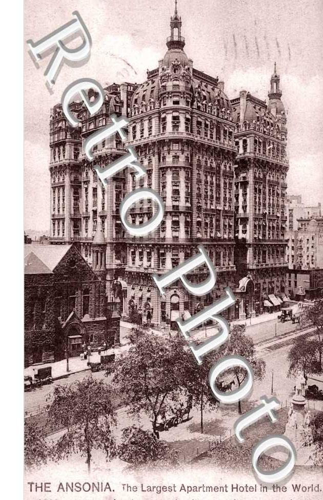 idée cadeau photo original The Ansonia, the largest Apartment Hotel in ...