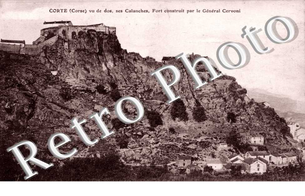 photo de village Fort construit par le General Cervoni 2B CORTE