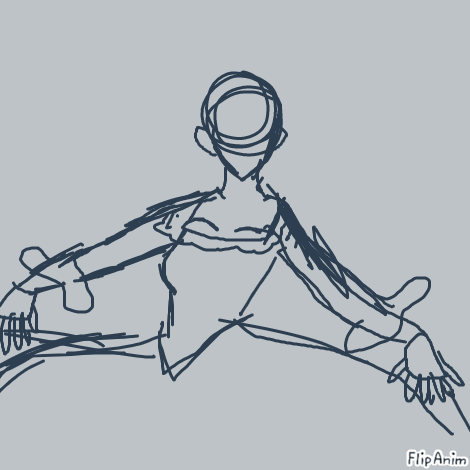 1700 dancing women - FlipAnim