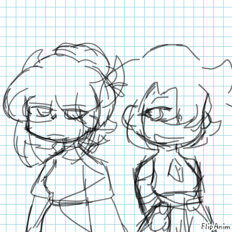 redraw of an old sketch - FlipAnim