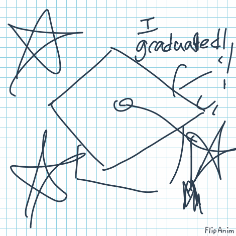 Done school forever - FlipAnim