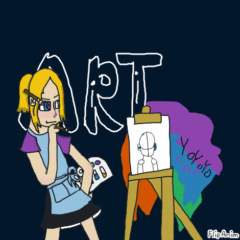 I'm getting into painting. - FlipAnim