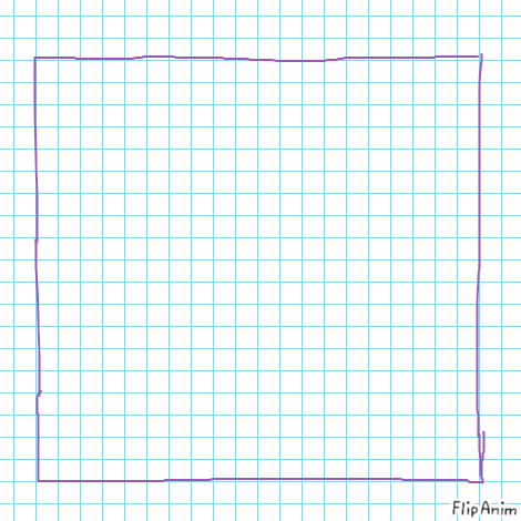 square to a circle :) - FlipAnim