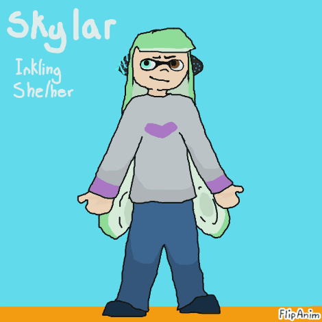 Skylar ref sheet! - FlipAnim