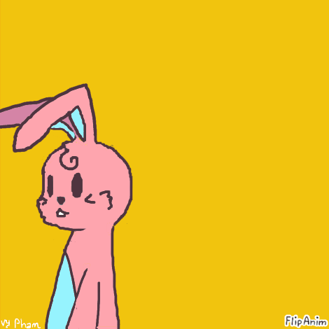 Turning Rabbit - FlipAnim