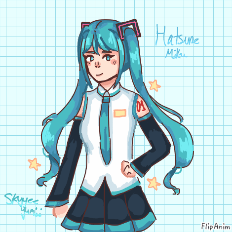 Hatsune Miku - FlipAnim