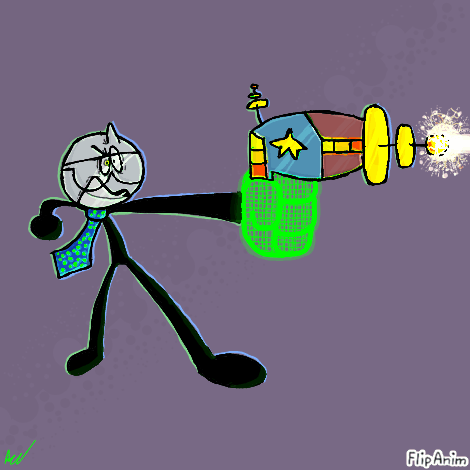 Billy has a laser :) - FlipAnim