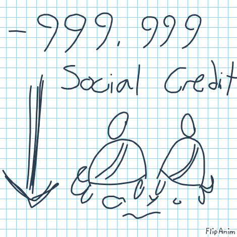 -999,999 social credit - FlipAnim