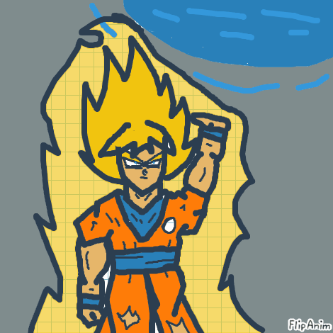 Goku super sayin - FlipAnim