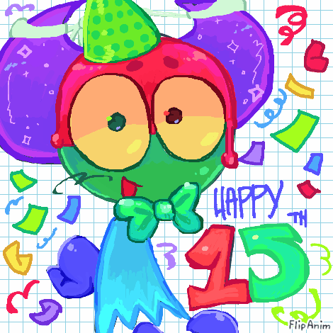 Happy Birthday Bitchass Loser - FlipAnim