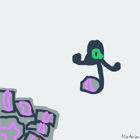 Shiny Galarian Yamask Evolves! - FlipAnim