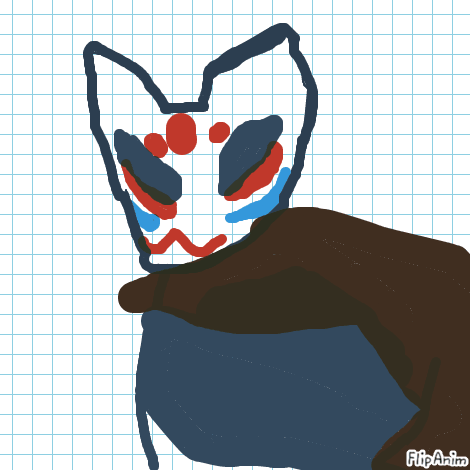 kitsune mask - FlipAnim
