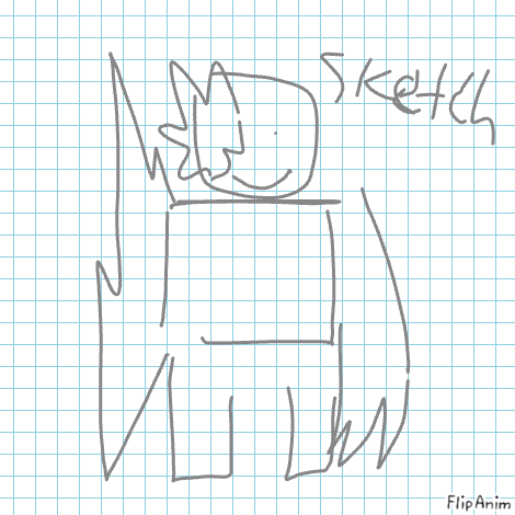 How to draw john doe! - FlipAnim