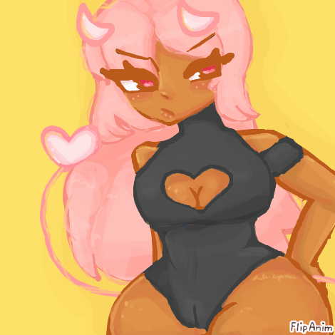 succubus girl heh.. - FlipAnim
