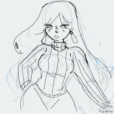 How my sketches look - FlipAnim