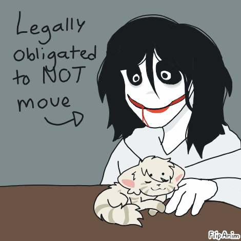 Jeff and his new cat - FlipAnim