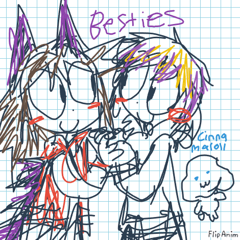 me and snow - FlipAnim