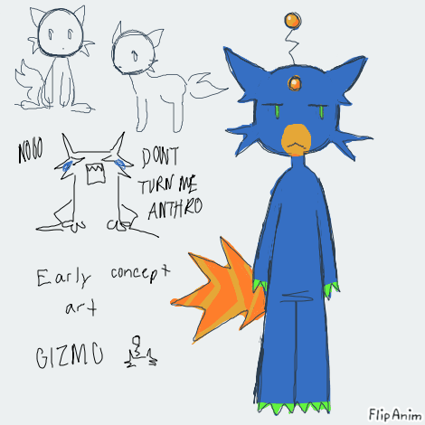 Light work concept art - FlipAnim