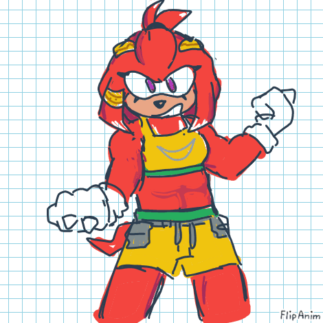Fem knuckles maybe? - FlipAnim