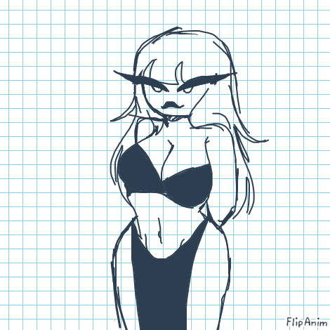 U-uh a woman? - FlipAnim