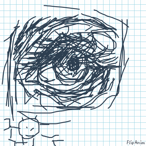 Eye drawing - FlipAnim
