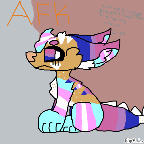 AFK Profile Picture. - FlipAnim