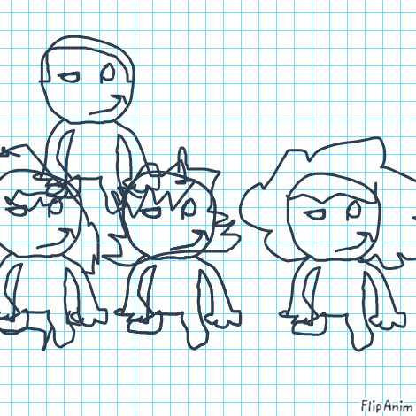 me and gang - FlipAnim