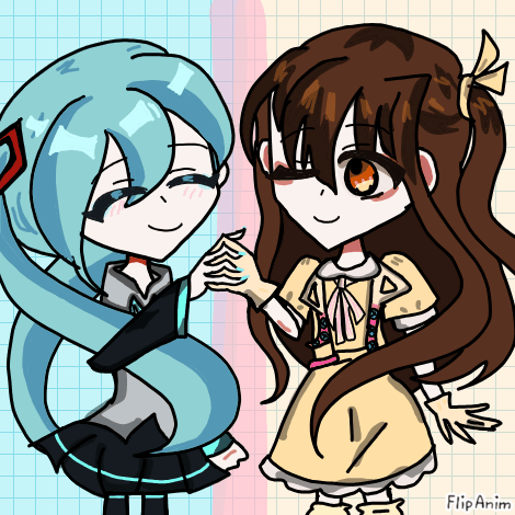 miku an idol amai f/ collab!