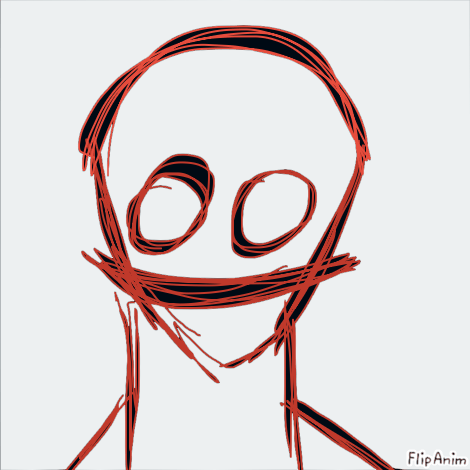 Goku SSJ with impact frames - FlipAnim