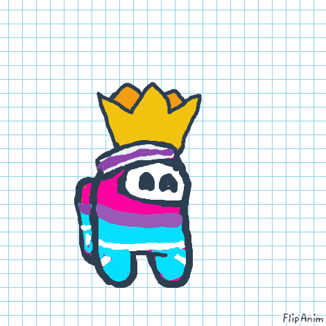 fall guys x among us - FlipAnim