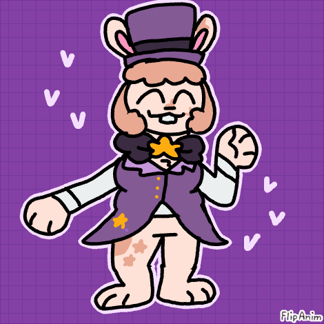 Hehe bunny magician - FlipAnim