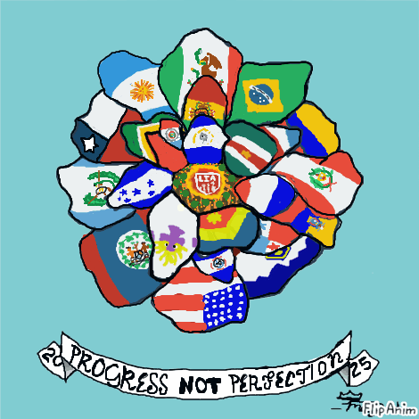 flower of flags - FlipAnim