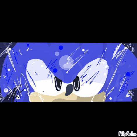 a very intimidating sonic - FlipAnim
