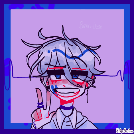 Messy drawing for someone - FlipAnim