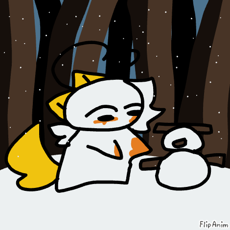 It snowing where I'm at - FlipAnim
