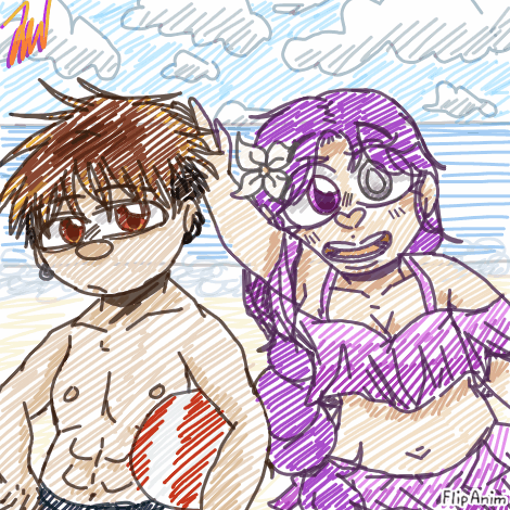 "Over Here!" Doodle Redraw~ - FlipAnim