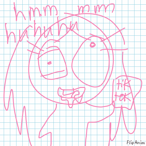 watching tiktok - FlipAnim