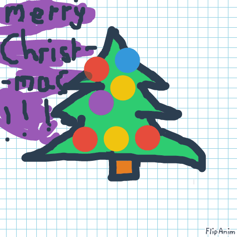 merry christmas - FlipAnim