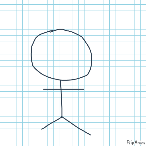 cursed stickman spin - FlipAnim