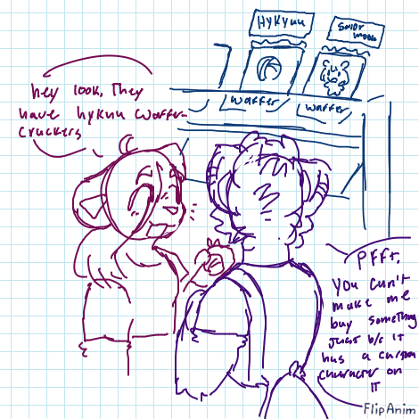 Something that happened today - FlipAnim