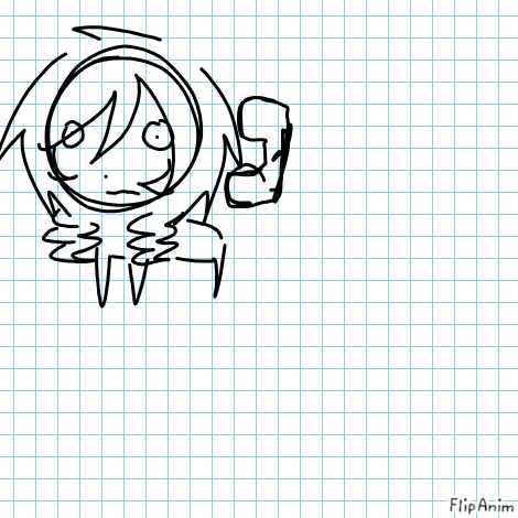 and she touched herself - FlipAnim