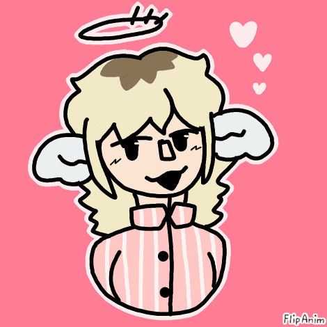 Popcorn angel - FlipAnim