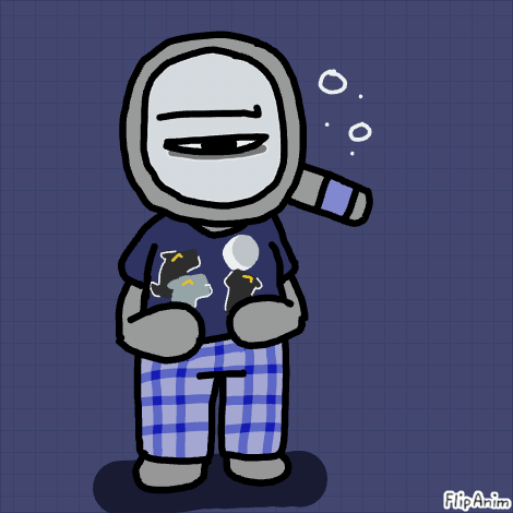 Sleepy guy - FlipAnim