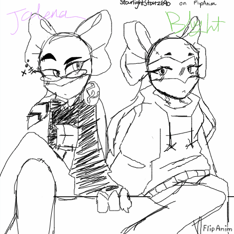 Two turtles, two besties - FlipAnim