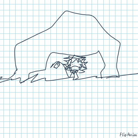 me in my cave - FlipAnim
