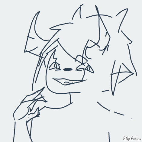 Who wanna draw me like a demon - FlipAnim